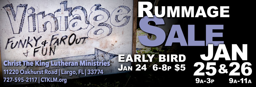 Rummage Sale - Christ The King Lutheran Ministries
